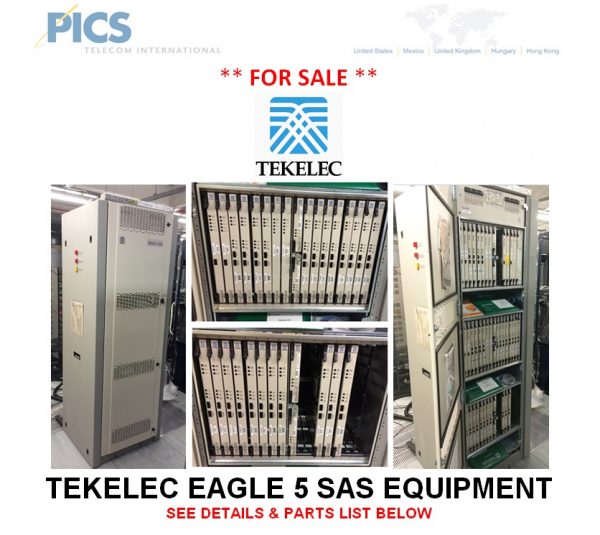 Tekelec Eagle 5 SAS Equipment For Sale - TELECOMCAULIFFE