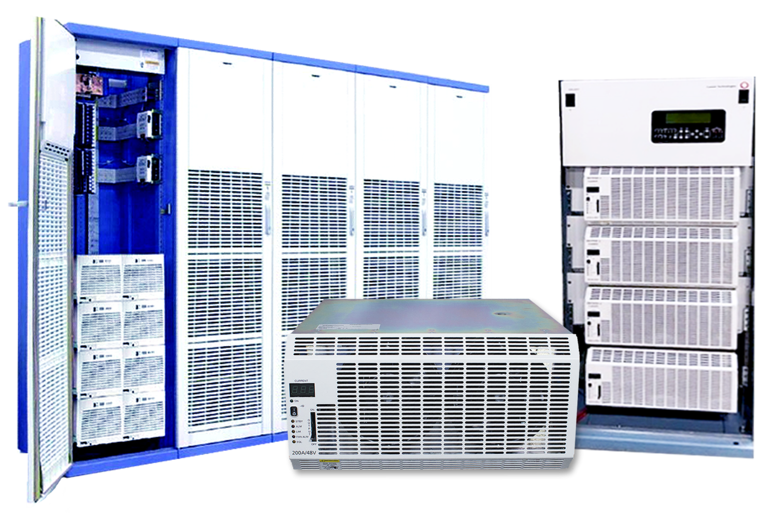 Lucent GPS 4848/100 Galaxy Power System Rectifiers 595A 595B ...