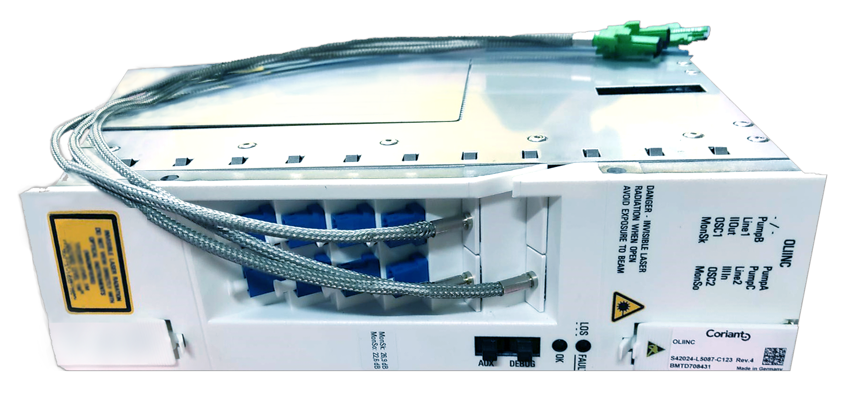 Coriant hiT 7550 Optical Line Amplifiers (OLA) - TELECOMCAULIFFE