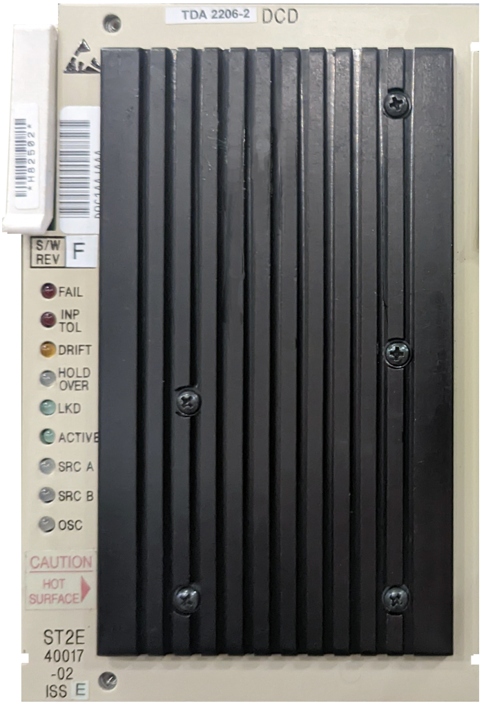 Telecom Solutions Digital Clock Distributor (DCD – 523) Clock Cards ...