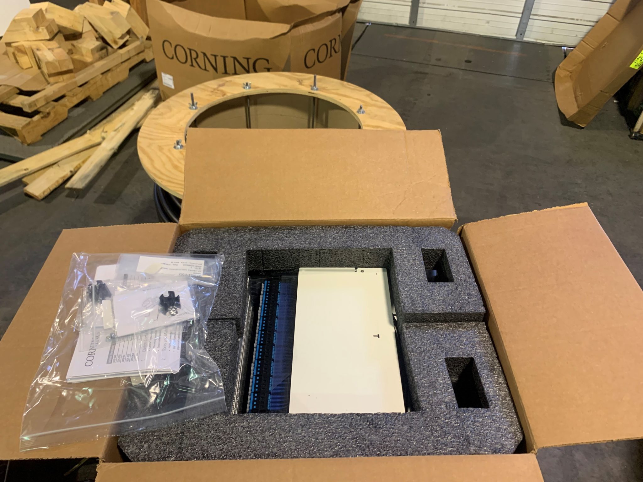 Corning Centrix Stubbed Fiber Shelves - TELECOMCAULIFFE