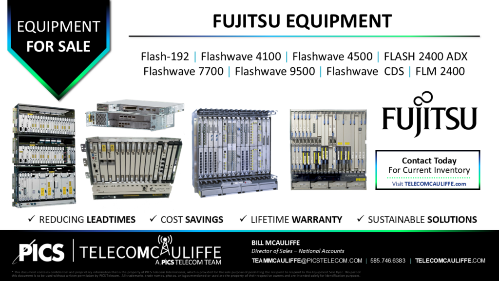 Fujitsu Equipment - Flash-192 | Flashwave 4100 | Flashwave 4500 | FLASH ...