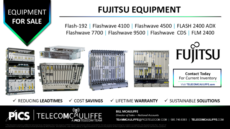 Fujitsu Equipment - Flash-192 | Flashwave 4100 | Flashwave 4500 | FLASH ...