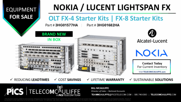 Nokia Lucent Lightspan FX Starter Kits - TELECOMCAULIFFE